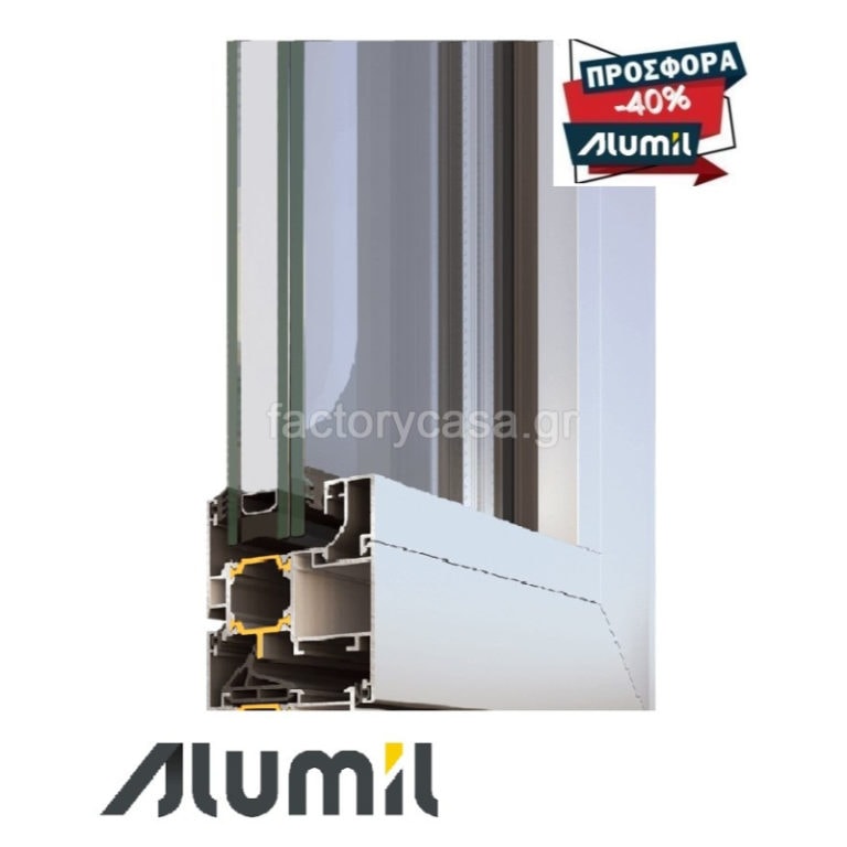 Κουφώματα αλουμινίου | Alumil M9660 | Τιμές χονδρικής | FactoryCasa