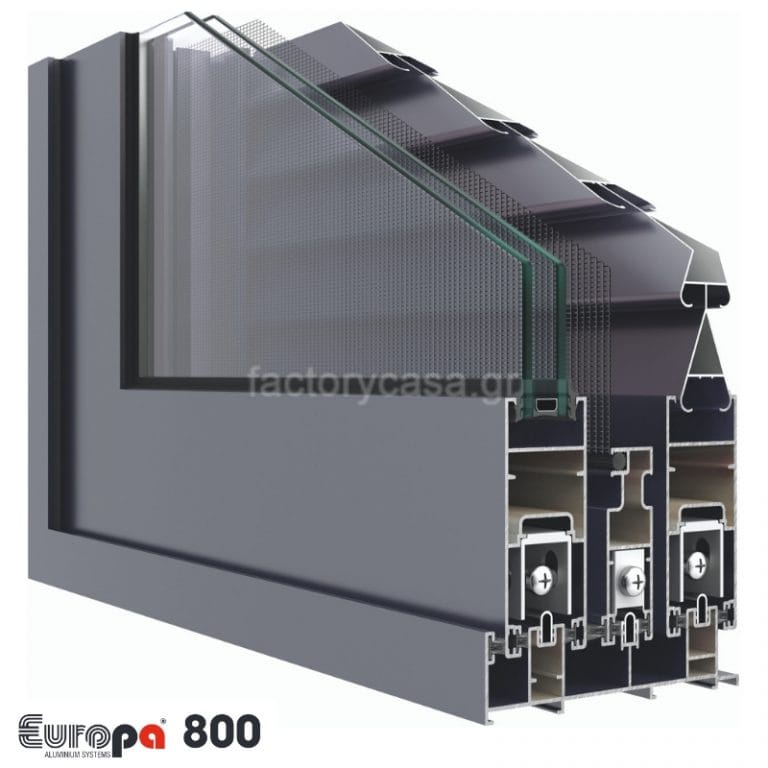 Κουφώματα αλουμινίου | Alumil S350 | Τιμές χονδρικής |FactoryCasa